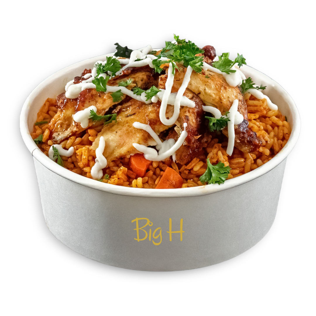 Shawarma Rice Bowl | Big H Shawarma Poutine